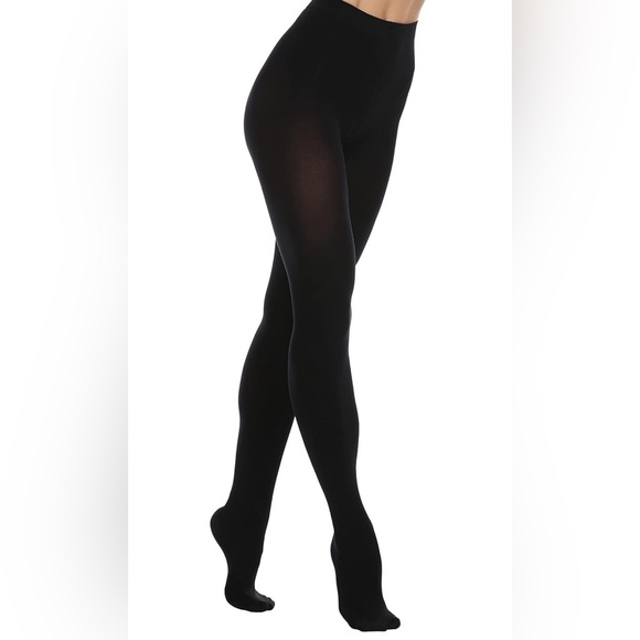 Everswe | Accessories | Nip Womens Plus Size Totally Black Opaque Extra ...